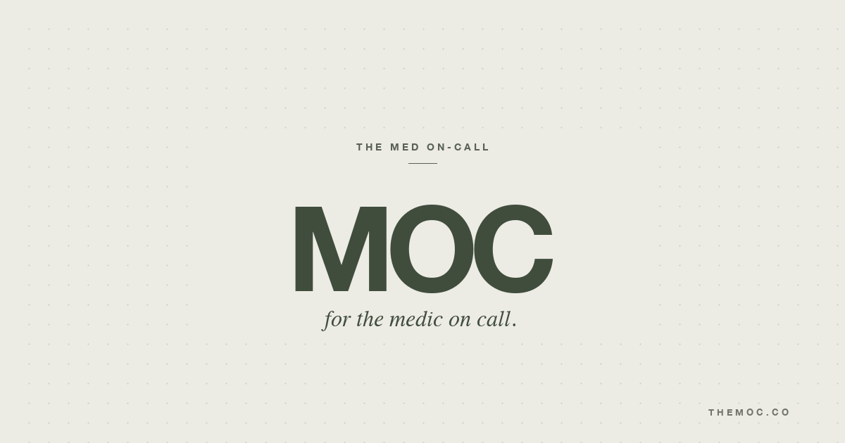 Anemia and Hemoglobin Drop | MOC